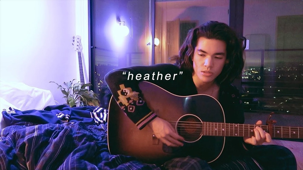 Conan Gray Releases Acoustic Video For "Heather"