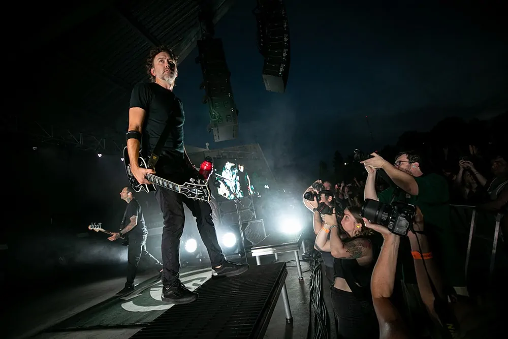 Rise Against Levitt Pavilion Photos