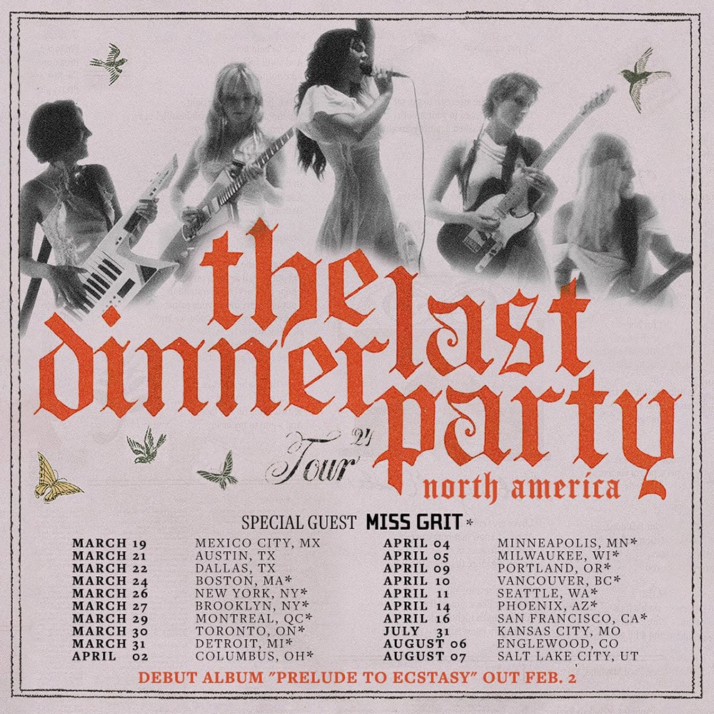 The Last Dinner Party Tour