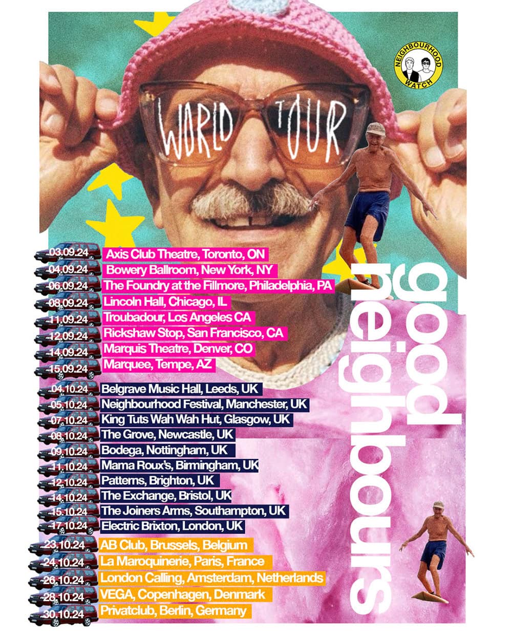 Good Neighbours Tour Dates