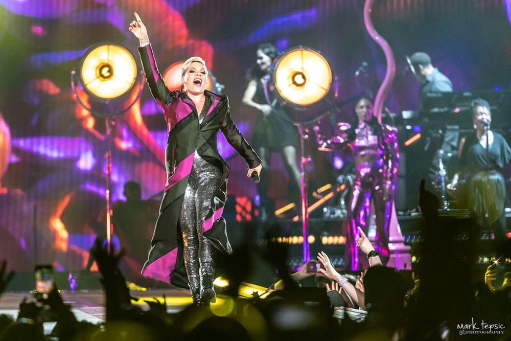 Show Review: P!nk's Performance Was Impressive And Intimate On Tuesday ...